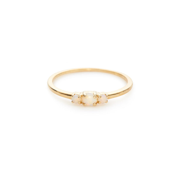 Nola ring (opal) – Stella and Bow